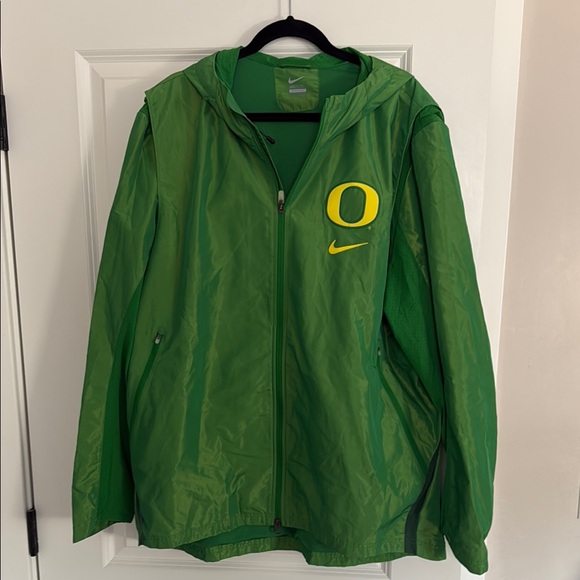 Nike | Jackets & Coats | Oregon Green Raincoat | Poshmark